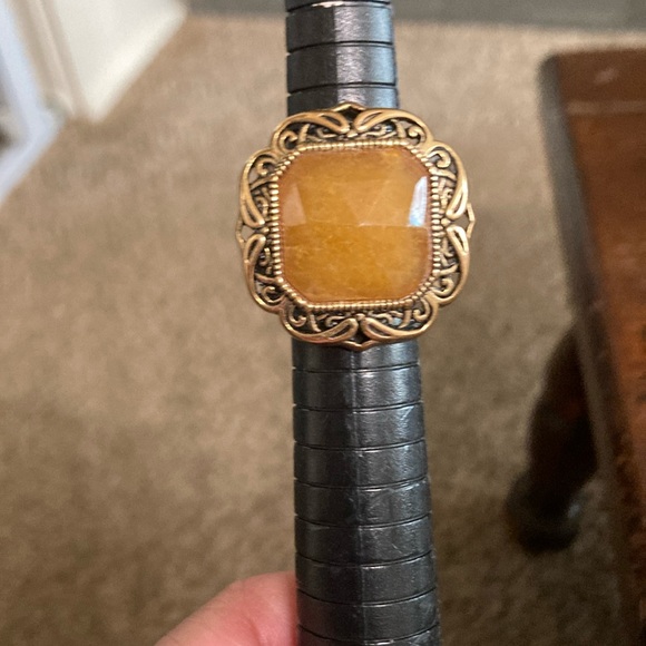 Studio Barse | Jewelry | Barse Ring Size 6 Brass Colored With Burnt ...